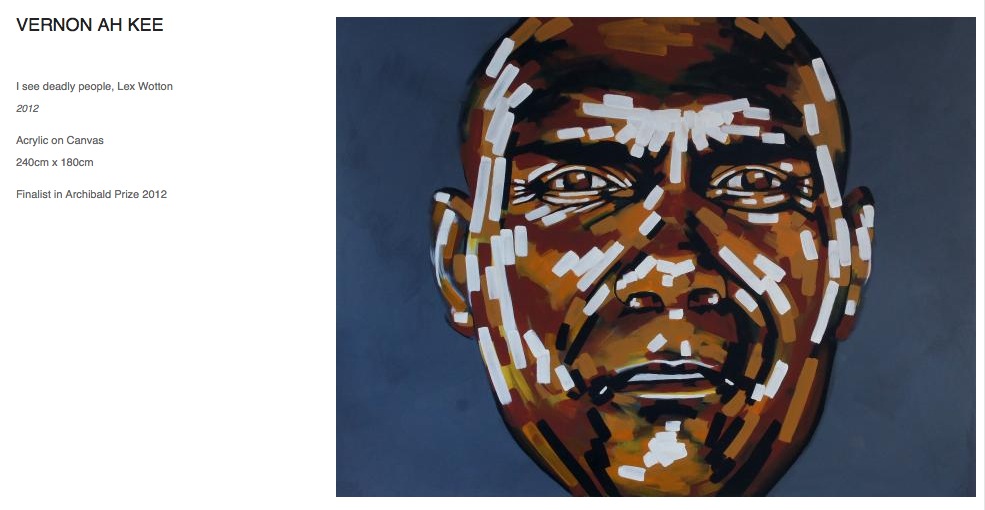 Vernon Ah Kee: about & with | Helen Idle